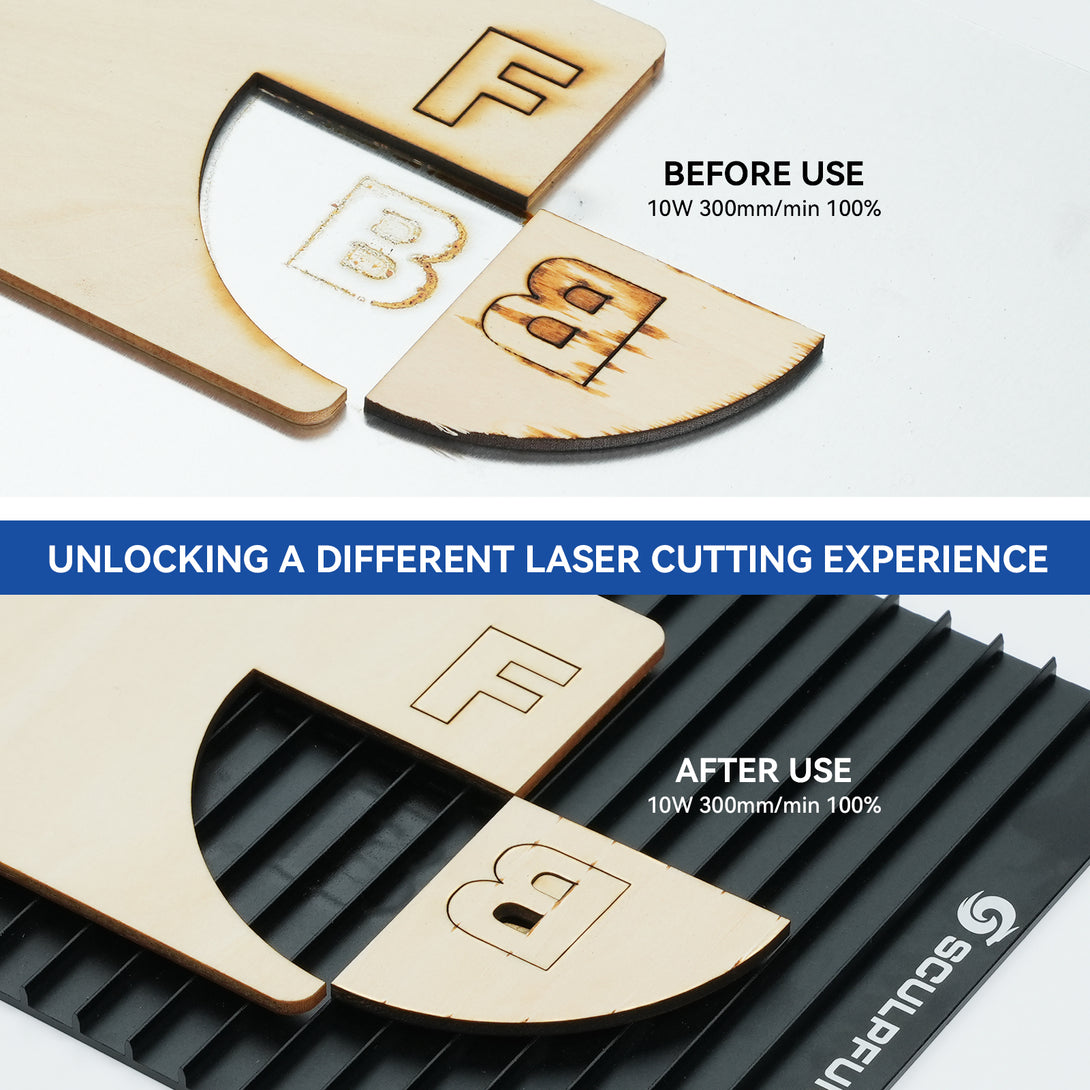 SCULPFUN iCube Laser Engraver Honeycomb Panel & 15L/Min Air Pump Kit – Sculpfun