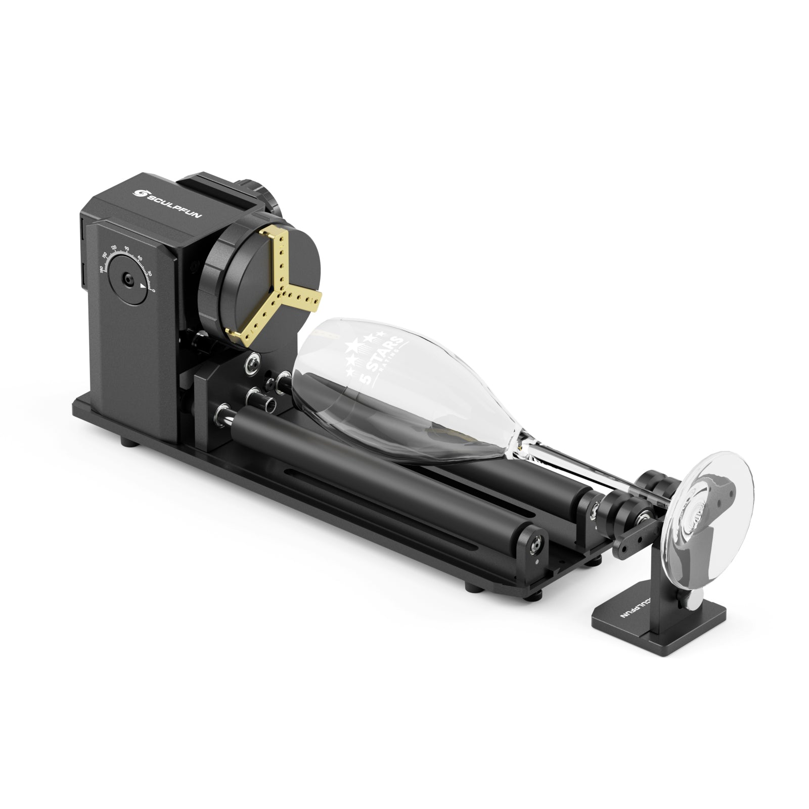 SCULPFUN RA Pro Max 4 in 1 Rotary Roller & Chuck for Laser Engraver ...